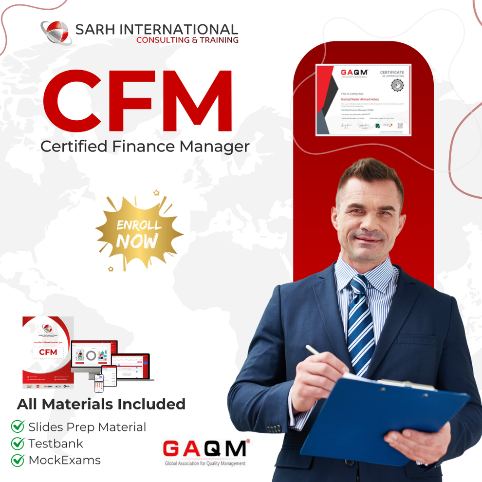 CFM Certified Financial Manager Course – Sarh Groups